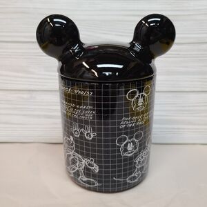 Disney | Bath | Disney Black Sketchbook Cotton Jar | Poshmark